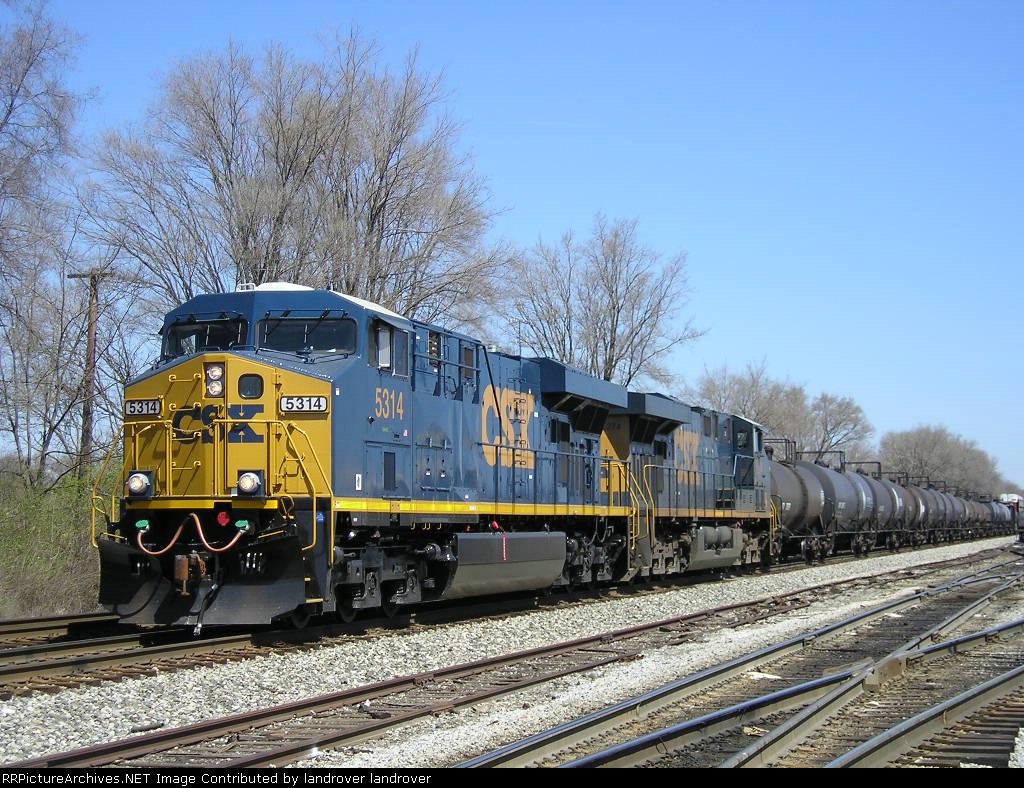 CSXT 5314 On Q 339-07 South